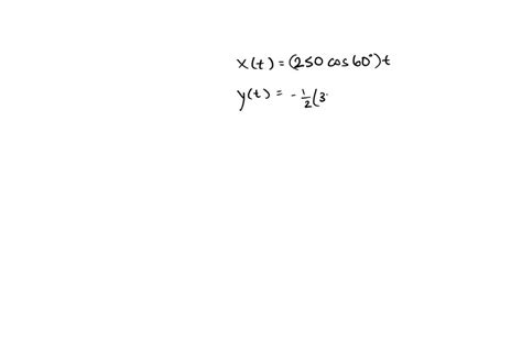 solved projectile motion 6 1 a projectile is launched at an angle of