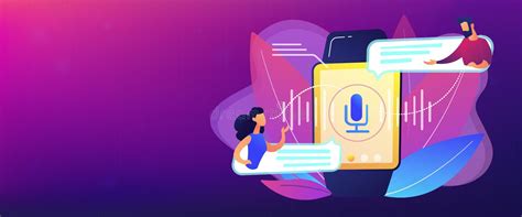 Digital Translator Concept Banner Header Stock Vector Illustration Of Background Coherent