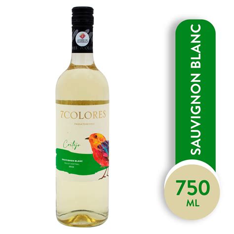 Comprar Vino Blanco 7 Colores Cortejo Sauvignon 750ml Walmart