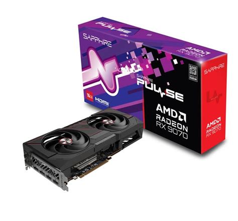 Sapphire Pulse Radeon RX 9070 vs ASUS Dual NVIDIA GeForce RTX 2070 EVO ...