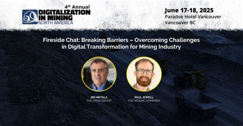 Mininginnovation Digitaltransformation Aiinmining Miningtech Firesidechat Miningindustry