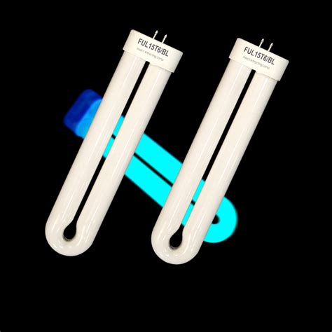 2 Pack Ful15w Bl Bf 35 Fluorescent Black Light Bulb Replacement