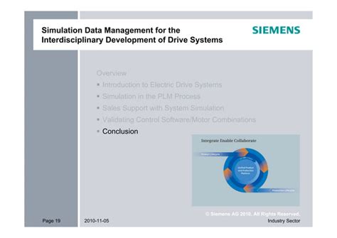 Simulation Data Management For The Interdisciplinary Development Of Drive Systems Ppt