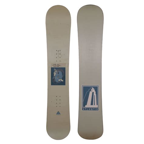 Atlantis Ingmar Backman Retro Snow Vintage Snowboard Museum