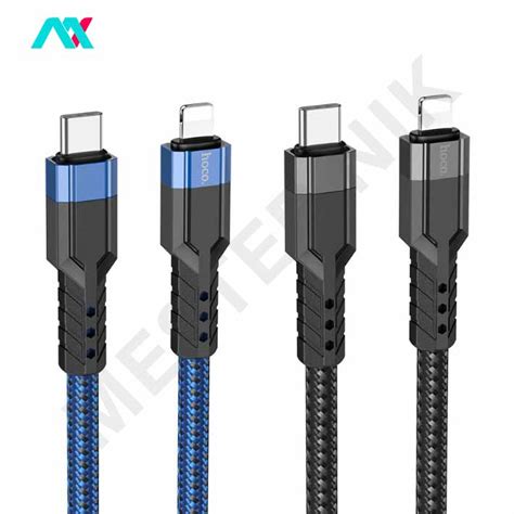 کابل شارژ تایپ‌سی به لایتنینگ هوکو مدل U110 فروشگاه اینترنتی مسترنیک