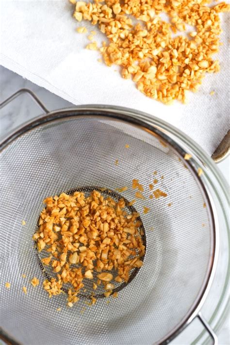 Easy Crispy Fried Garlic Recipe