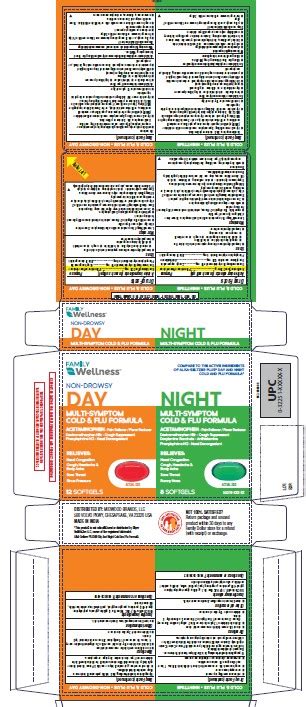 Non Drowsy Day And Night Multi Symptom Cold And Flu Formula Details