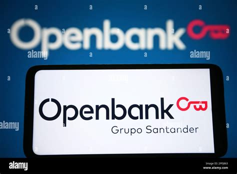 In This Photo Illustration An Openbank Open Bank S A Logo Is Seen