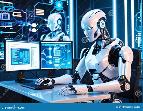 A Futuristic Robot Programming The Future Of Computer Programming And