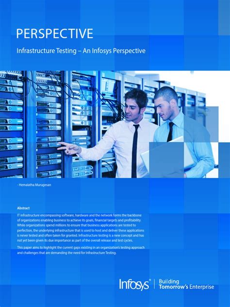Perspective Infrastructure Testing An Infosys Perspective Pdf