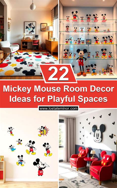 22 Mickey Mouse Room Decor Ideas For Playful Spaces Lost At E Minor