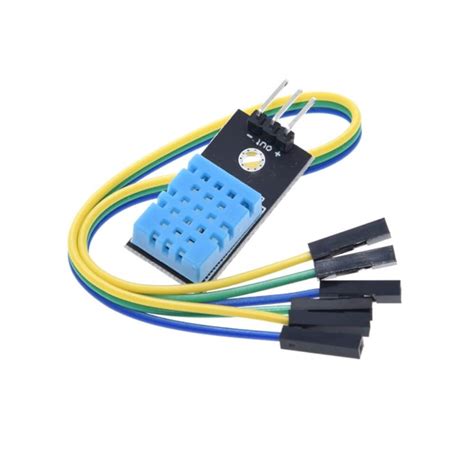 módulo sensor de temperatura e umidade dht11 jumpers femea femea