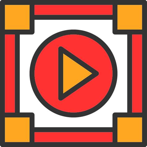 Media Player Generic Color Lineal Color Icon