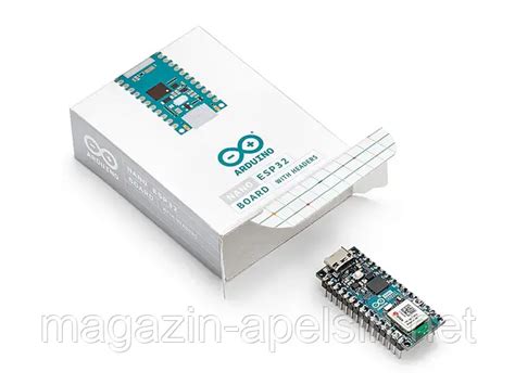 Модуль Arduino Nano на базе микросхемы Esp32 с разъемами Abx00083
