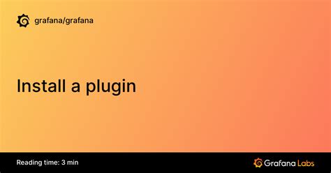 Install A Plugin Grafana Documentation