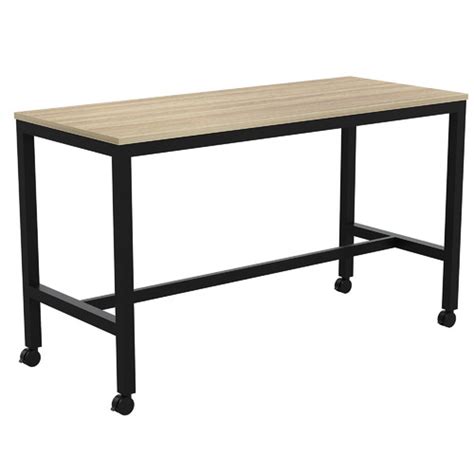 Marsdenofficium Grayson Mobile Bar Leaner Table Temple And Webster