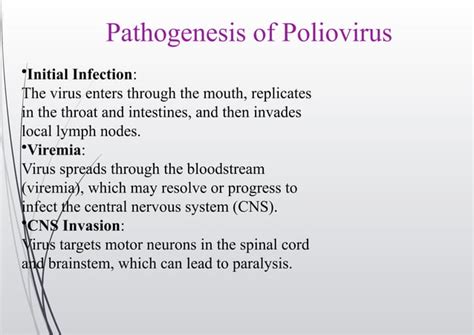 Polio Presentation With Structure Types And Treatment Ppt