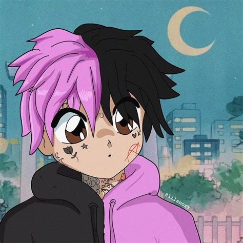 Lil Snorr On Instagram “lil Peep 💖🖤 By Me Tags Lilpeep