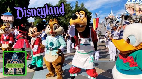 Mickey And Friends Join The Disneyland Marching Band For A Christmas
