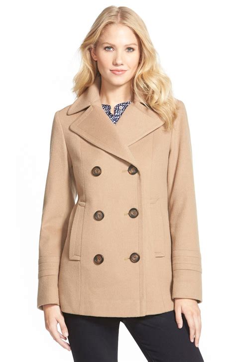 Fleurette Wool Peacoat Nordstrom Coats For Women Coat Wool Peacoat