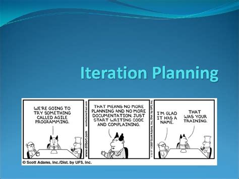 Iteration Planning 5 Levels Of Planning Adapted From
