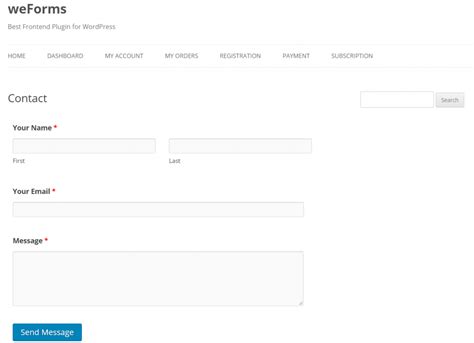 Create A Simple Contact Form For Your Wordpress Site Wedevs
