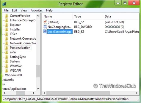 Prevent Users From Changing Lock Screen In Windows 11 10