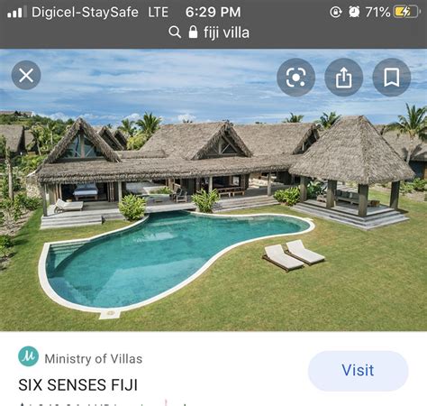 Experience Luxury At Six Senses Fiji Luxury Thatched Roof Houses