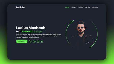 Create A Portfolio Website Using HTML CSS Only Codehal S Ko Fi Shop