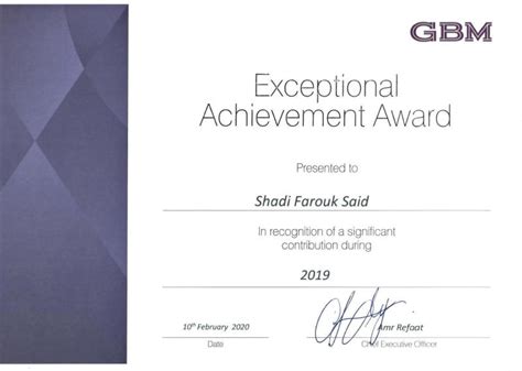 Shadi Said On Linkedin Gbm