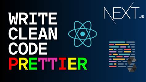 Clean Next Js Code With Prettier Fast Configuration Youtube