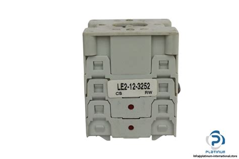 Sprecher Schuh Le 2 12 3252 Rotary Cam Switch Industrial Spare Parts