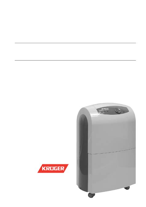 Krüger Airsec 3000 Bedienungsanleitung 20 Seiten