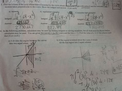 Find The Volume Of The Solid Whose Base Is Bounded By