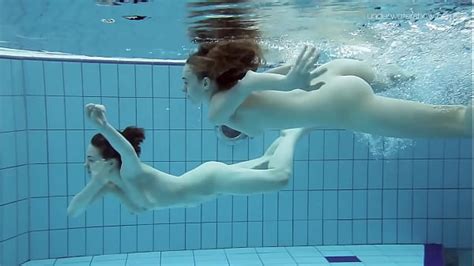 Two Dressed Beauties Underwater Anna Netrebko And Lada Poleshuk Free