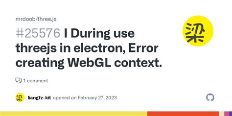 I During Use Threejs In Electron Error Creating Webgl Context · Issue