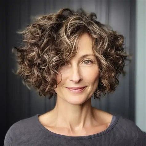 17 Sassy Curly Bob Hairstyles For Over 50 Artofit