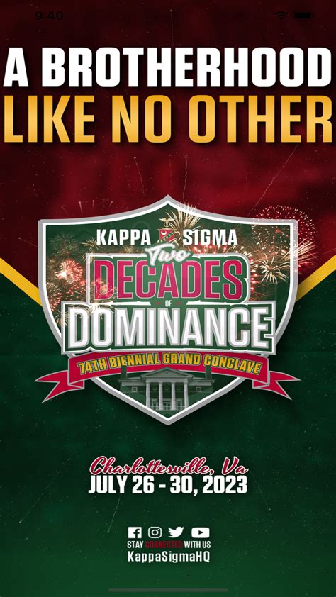 Kappa Sigma Events For Iphone Download