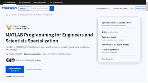 3 Best Matlab Courses On Coursera 2025 Forecastegy
