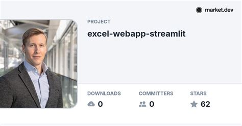 Excel Webapp Streamlit Ecosystem Directory Marketdev