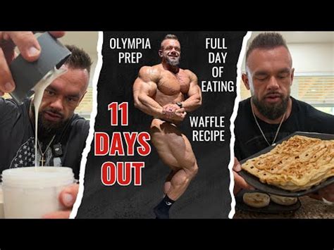 11 Days Out To The 2025 Mr Olympia Full Day Of Eating Waffle