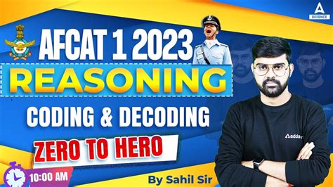 AFCAT Preparation AFCAT Reasoning Coding Decoding Sahil Tiwari YouTube