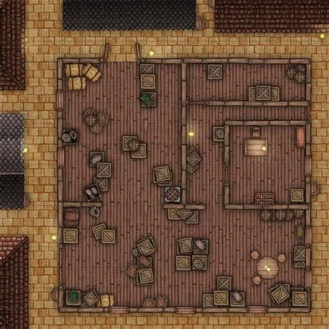 The Warehouse 16x16 Dnd World Map Fantasy Map Dungeon Maps