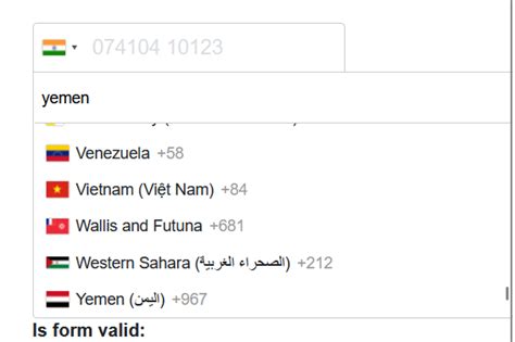 javascript how to search by country by country code in ngx intl tel