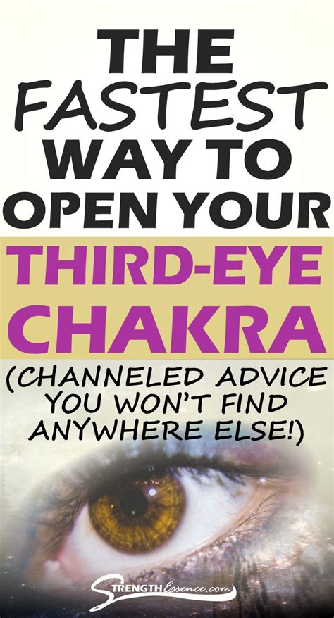 The Fastest Way To Open Your Third Eye Chakra Artofit