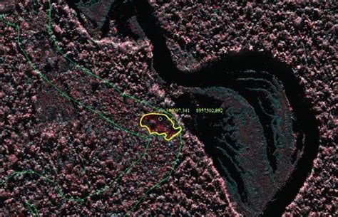 Rgb Composition Of Multitemporal Sar Orthoimages Showing A