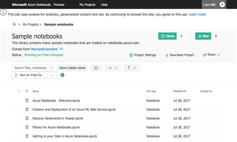 Azure Notebooks Tools For Academic Research KausalFlow