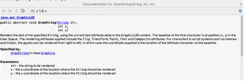 Java绘图drawstring位置的确定 追极 博客园