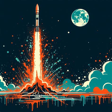 Rocket To The Moon Preparing To Launch 38 By Magpie46 On Deviantart