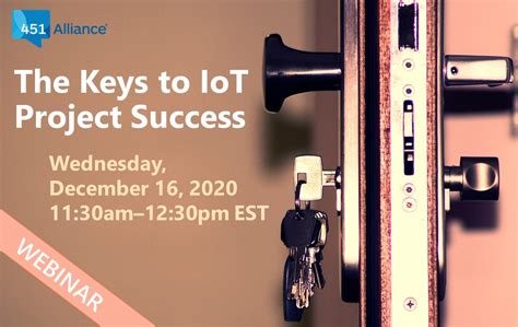WEBINAR The Keys To IoT Project Success